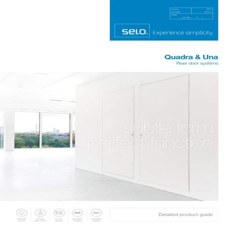 Selo Riser Door Systems | PDF