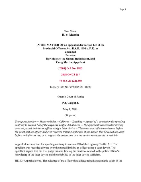 R. v. McCoy | PDF | Law