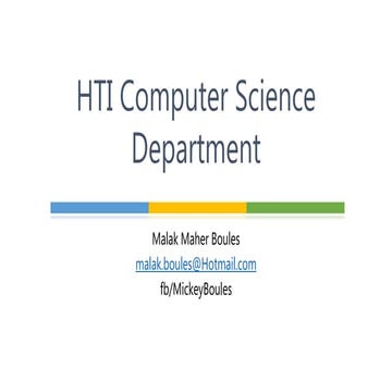 Hti Computer Science Ppt