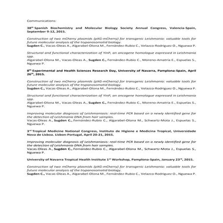 Conferences Abstracts | PDF