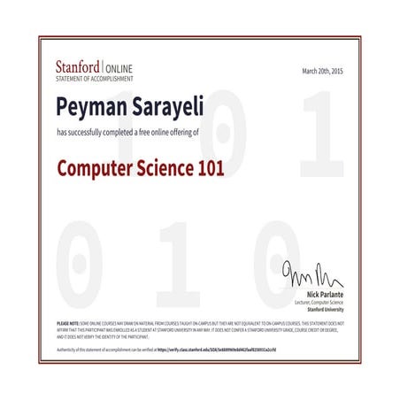 Computer Science 101 | PDF