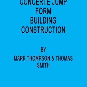 JUMP FORM WORK | PPT