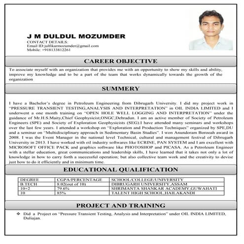 my final CV docx | PDF | Business | Business and Finance