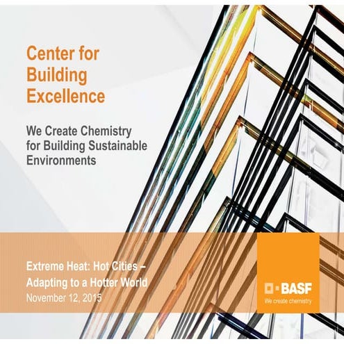 BASF AIA DfRR Xheat_Panel 1 Urban Heat_Amy Patel | PDF