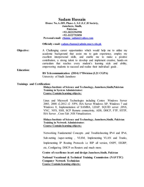 Shubham Jain Resume | DOC | Computing | Technology & Computing