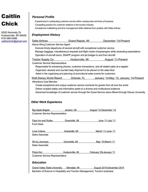 Amanda Delia's Resume- | PDF