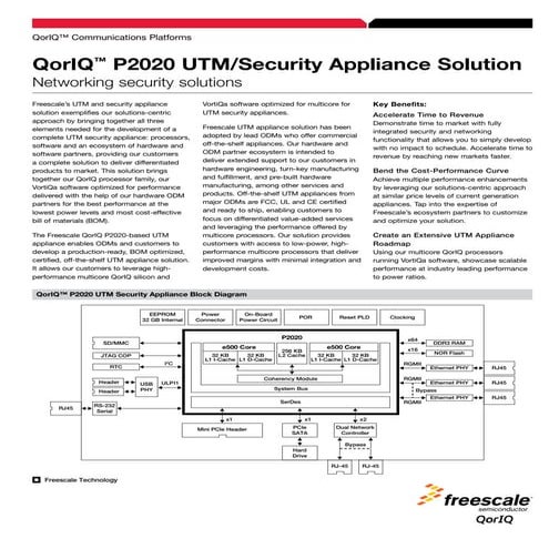 UTM Appliance Fact Sheet | PDF