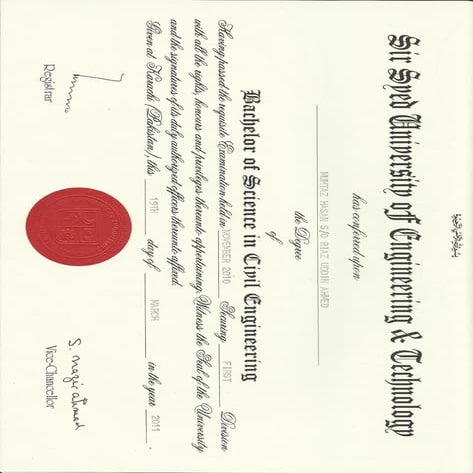 Civil Engineering Degree | PDF