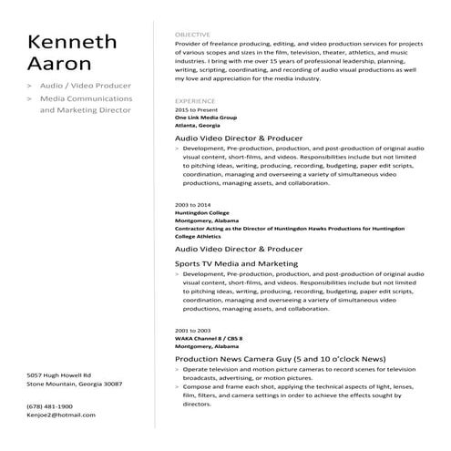 Christian r stephen resume | PDF