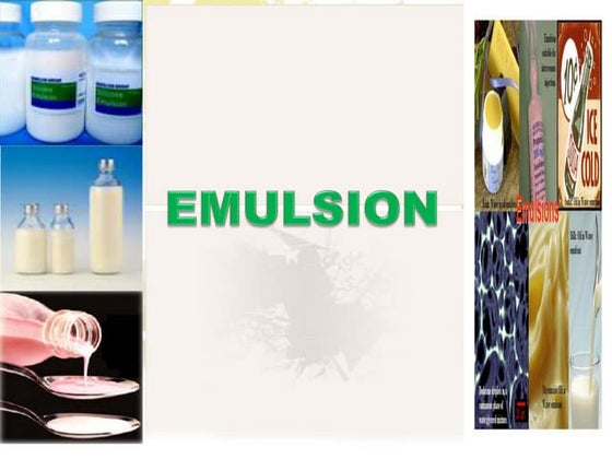Test for identification of type of emulsion | PPTX