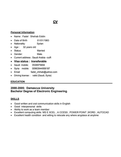 cv qatar new (1) | DOCX