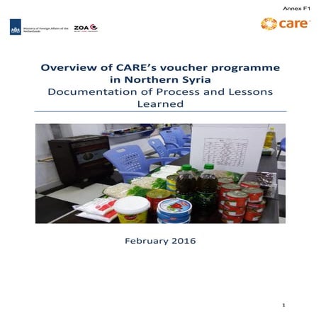 Case study 1 - Voucher Modality | PDF