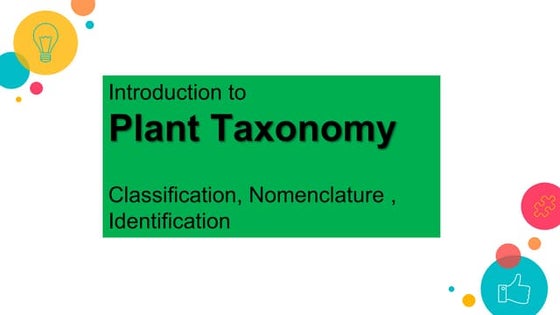 Numerical taxonomy | PPTX