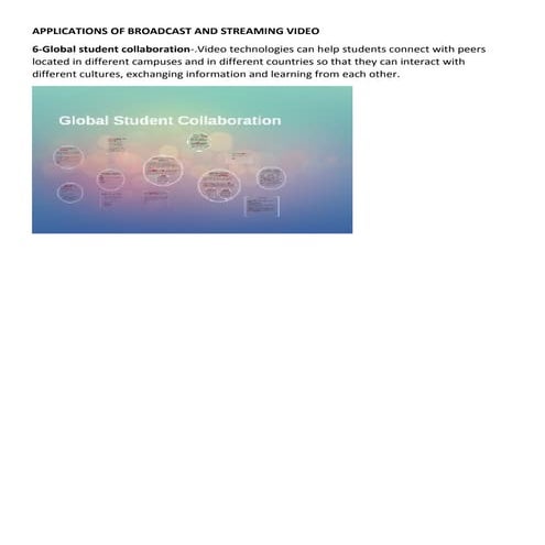 Global student collaboration | PPTX