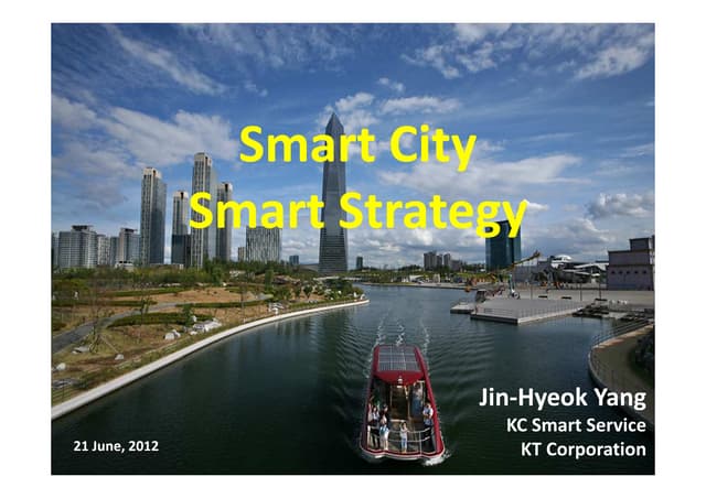 Smart Cities: Integrating Technology for Urban Development | PPTX