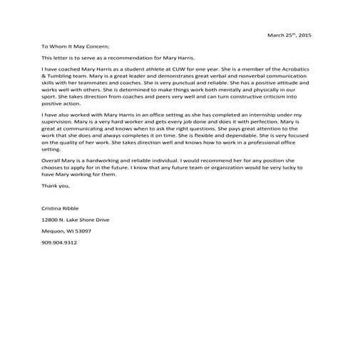 Letter of rec darci bryant | DOCX