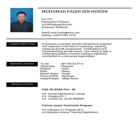 RESUME_FAQIH | PDF