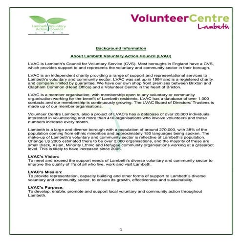 Background information on LVAC | PDF