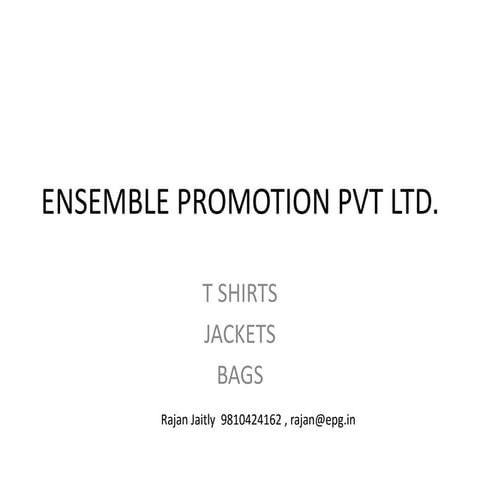 EPPL products | PPT