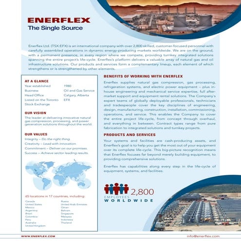 Enerflex Company Overview | PDF
