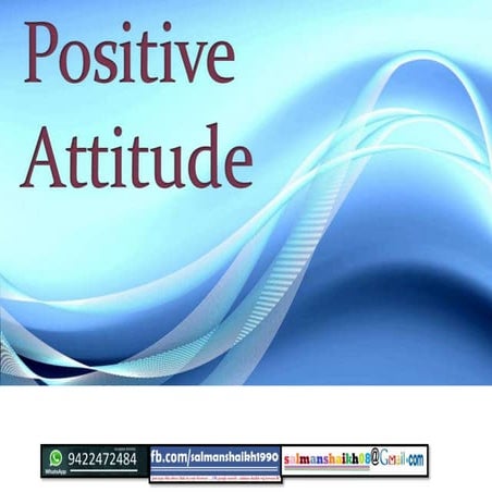 18 positive attitude | PPTX
