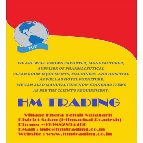 HM TRADING PHARMA FUNITURE DIVISION.PDF