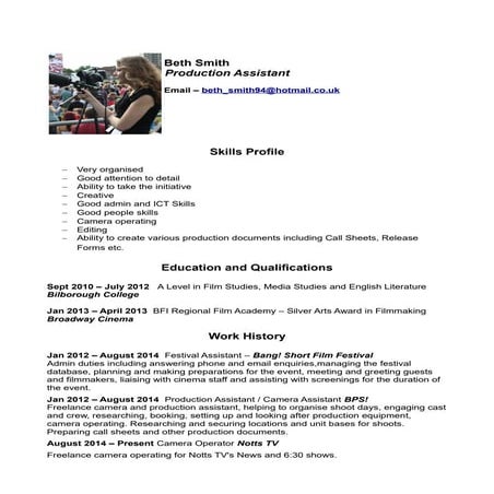 Bethany Smith presentations