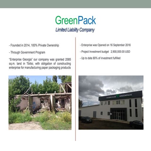 Greenpack-Profile 2016 | PPT