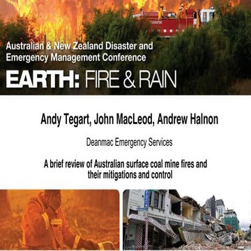 DES - Coal Fire Presentation[1] copy | PDF