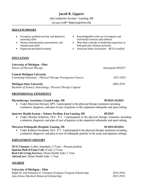 Jake Lippert presentations