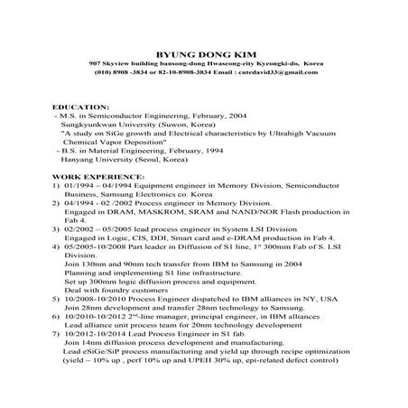 Resume Lei Dong | PDF