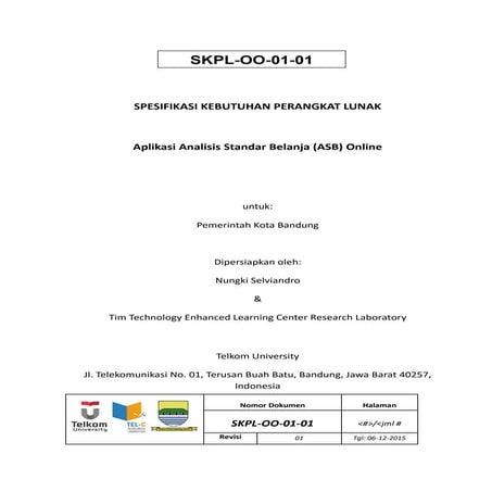 SKPL ASB Online V1.2 | PDF