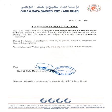 03. Service certificate | PDF