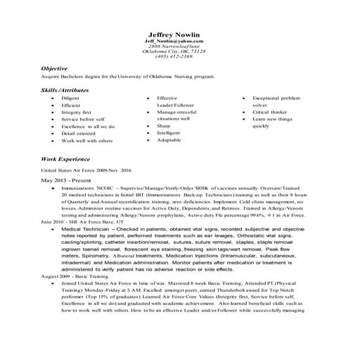 Jeff's Resume | DOCX