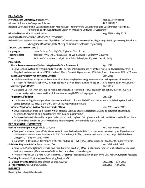 Tejashree gharat cmu resume_dec15 | PDF