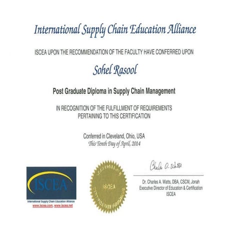 PGD Certificate | PPT