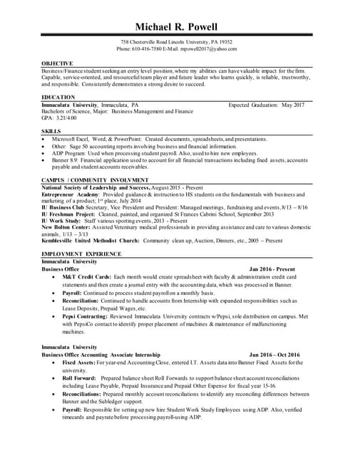 Connor Kowen RESUME | PDF