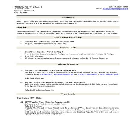 cv shaban english | PDF