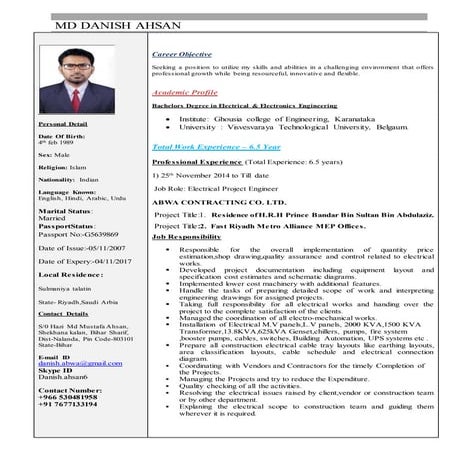 danish resume | PDF