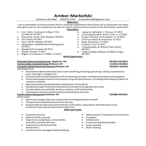 Angela Keeling Resume | DOCX