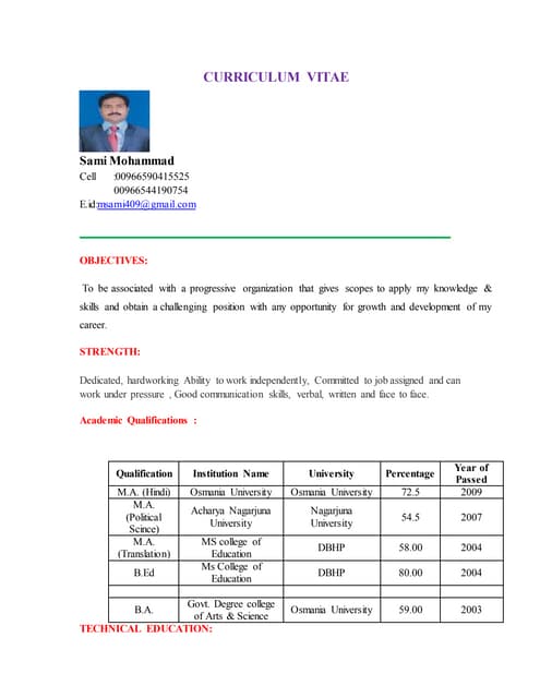 BLESSING CV - Copy | DOCX | Resume Writing and Advice | Job Search