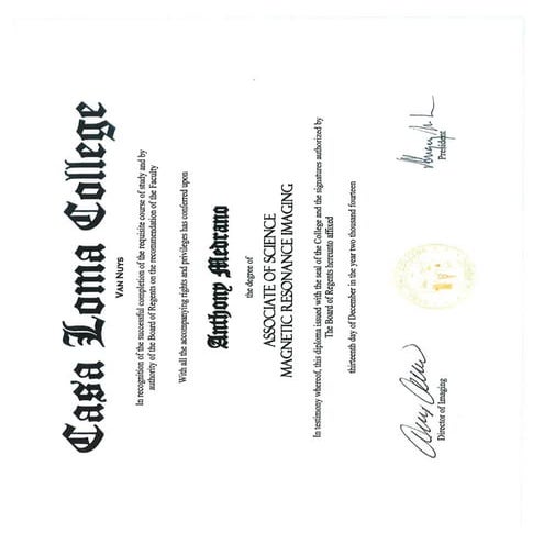 Casa Loma College Diploma | PDF