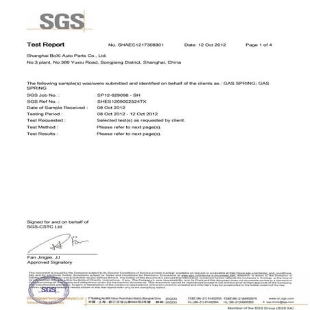 Rohs test report | PDF