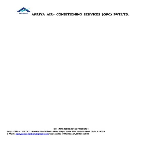 Apriya Letter Head | PDF
