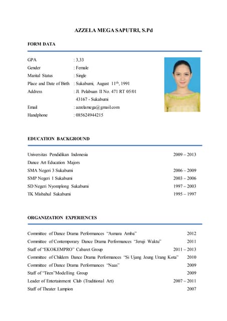 CV Diang Tarnyanga | PDF