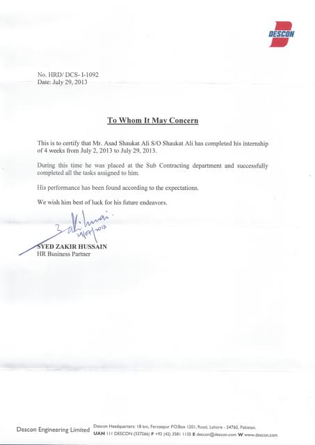 IIFL - Offer Letter | PDF