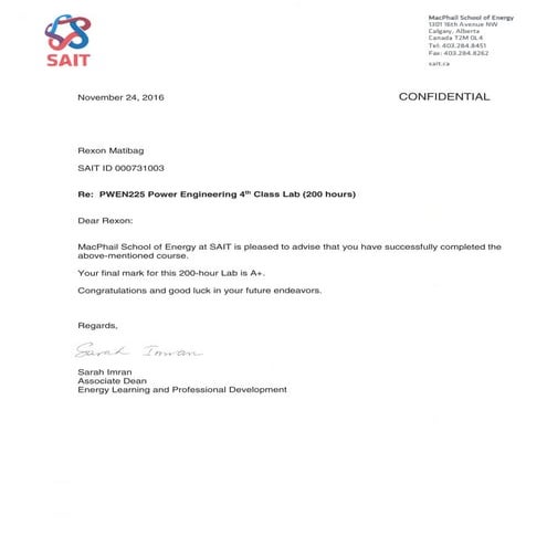 SAIT Lab 4Class | PDF