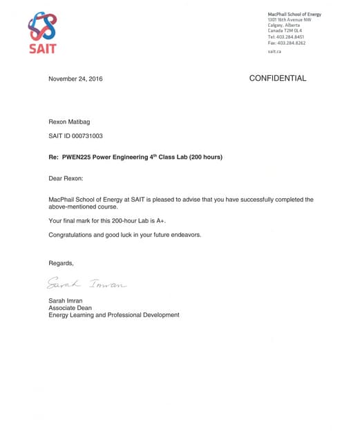 ABSA 5th Class Certificate | PPT