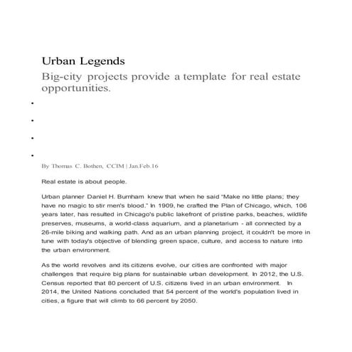 Urban Legends | DOCX