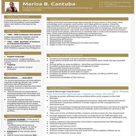 Elizabeth cv | DOCX